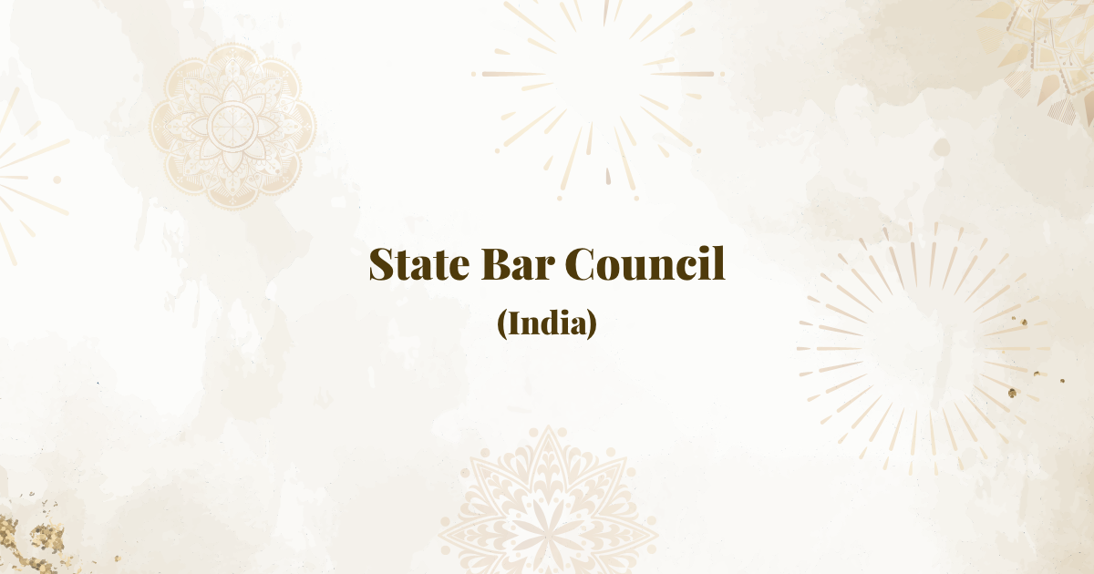 Bar Council of Tamil Nadu & Puducherry